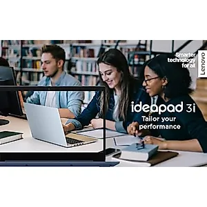 Lenovo IdeaPad 3 Laptop, 15.6" FHD Touchscreen, Intel Core i5-1155G7, 24GB RAM, 1TB SSD, Webcam, HDMI, Wi-Fi 6, Windows 11 Home, Blue