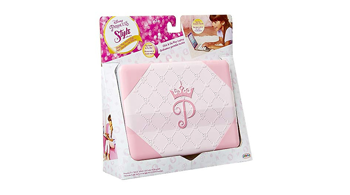 Disney Princess Play Laptop for Girls with Lights & Sounds | Ages 3+