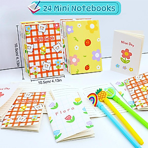 Mepmela Stationery Party Favors, 24pack Stationery Party Supplies for Kids, Birthday Goodie Bag Stuffers Christmas Classroom Gifts for Kids Bulk Christmas Class Gifts for Students