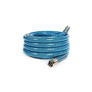 Camco TastePURE 25-Foot Premium Drinking Water Hose | Features a No-Kink Heavy-Duty Design with Machined Fittings for Extra Strength, 5/8” ID, and is Lead-Free, BPA-Free, and Phthalate-Free (22833)