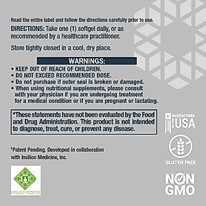 Life Extension GEROPROTECT Longevity A.I. - Anti-Aging Supplement with Gamma-linolenic Acid (GLA) from Borage Seed Oil and Ginseng Extract for Stem Cell Health –Gluten-Free, Non-GMO – 30 Softgels