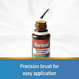 Kerasal Multi-Purpose Nail Repair, Nail Solution for Discolored and Damaged Nails, 0.43 fl oz