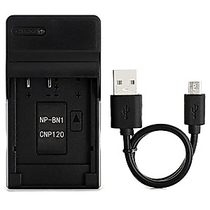 NP-120 USB Charger for Casio Exilim EX-S200, EX-S300, EX-Z31, EX-Z680, EX-Z690, EX-ZS10, EX-ZS12, EX-ZS15, EX-ZS20, EX-ZS26, EX-ZS27, EX-ZS30 Camera and More