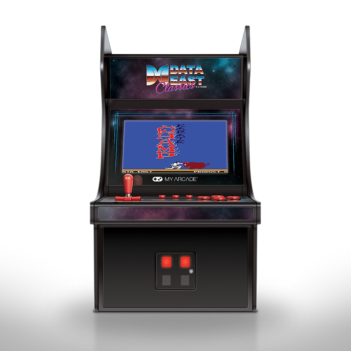 My Arcade Data East Classics Mini Player - 10 Inch Retro Arcade Machine Cabinet - Includes 35 Games