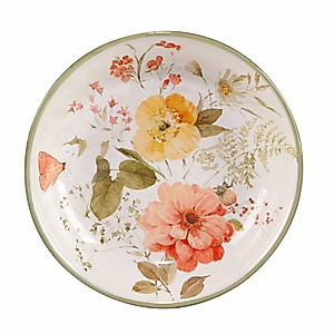 Certified International Nature's Song 38 oz. Soup/Pasta Bowls, Set of 4 Assorted Designs