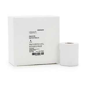 McKesson Printer Paper Rolls 120 Urine Analyzer, 4 Per Box