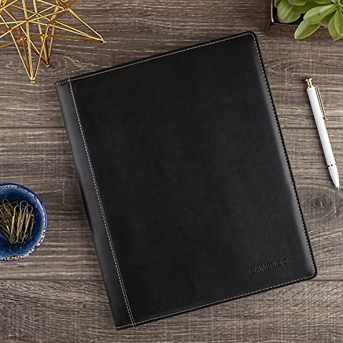 Mead Cambridge Limited NoteTaker Notebook (06126), Black