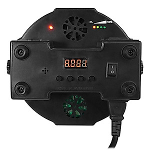 (4) Rockville Battery PAR 50 Rechargeable LED DMX DJ Club Wash Up-Lights+Remote