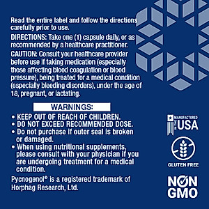 Life Extension VenoFlow - French Maritime Pine Bark and Soy Natto Extract Supplement for Healthy Blood Flow Circulation and Vascular Health – Gluten-Free, Non-GMO, Vegetarian – 30 Capsules