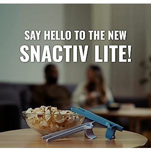NEW - SNACTIV LITE - 4PC Bundle - All New Colors! - The Official Snacking Tool of The Future, As Seen On Shark Tank! Finger Chopsticks | Snack Chopsticks | Chopsticks For Gamers