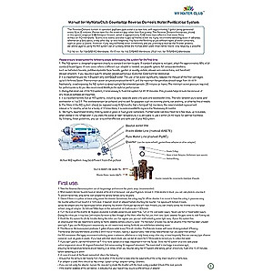 Alkaline (Raise pH Level) 5-Stage Countertop Reverse Osmosis Water Purification System, 75 GPD Membrane