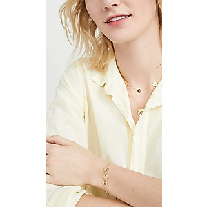 Kate Spade New York Mom Knows Best Mom Bracelet Clear/Gold One Size