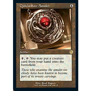 Magic: the Gathering - Quicksilver Amulet (045) - The Brothers' War Retro Artifacts