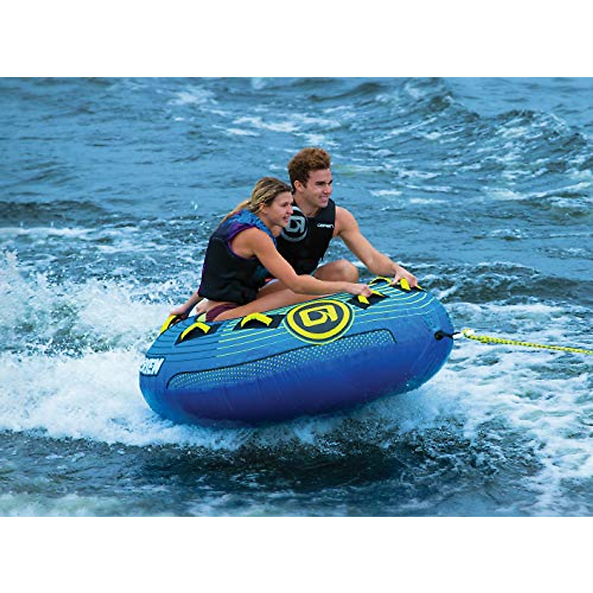 O'Brien Super LeTube 2 Person Towable Tube, Blue, one Size