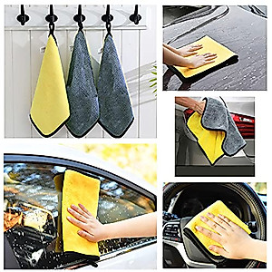 TPE Car Foam Drill Polishing Pad, Sponge and Wool Polishing Pad Set 7 PCS 5 Inch Buffing Polishing Pads Kit Polishing Pad Kit with Buffing Wheel for Drill with M14 Drill Adapter (5" 7pc)