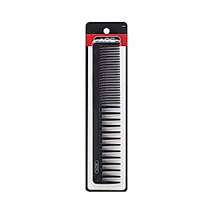 GOODY Ace Bi-function Comb, Coarse Teeth & Regular Teeth, Black, 1CT
