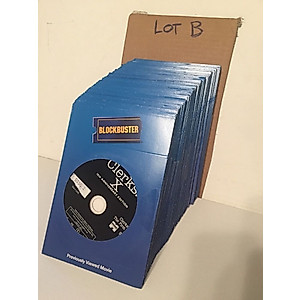 Lot of 10 Blockbuster DVDs Action Drama Comedy Romance & More Assorted Titles