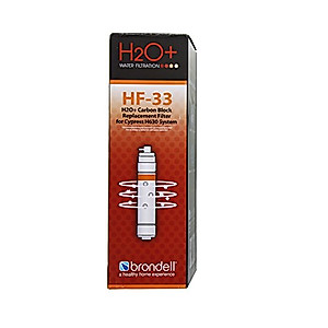 Brondell HF-33 Carbon Block Water Filter Replacement for Cypress Countertop Water Filtration System
