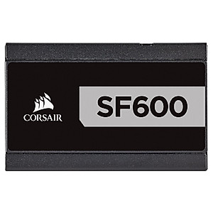 Corsair SF Series, SF600, 600 Watt, SFX, 80+ Platinum Certified, Fully Modular Power Supply (CP-9020182-NA)