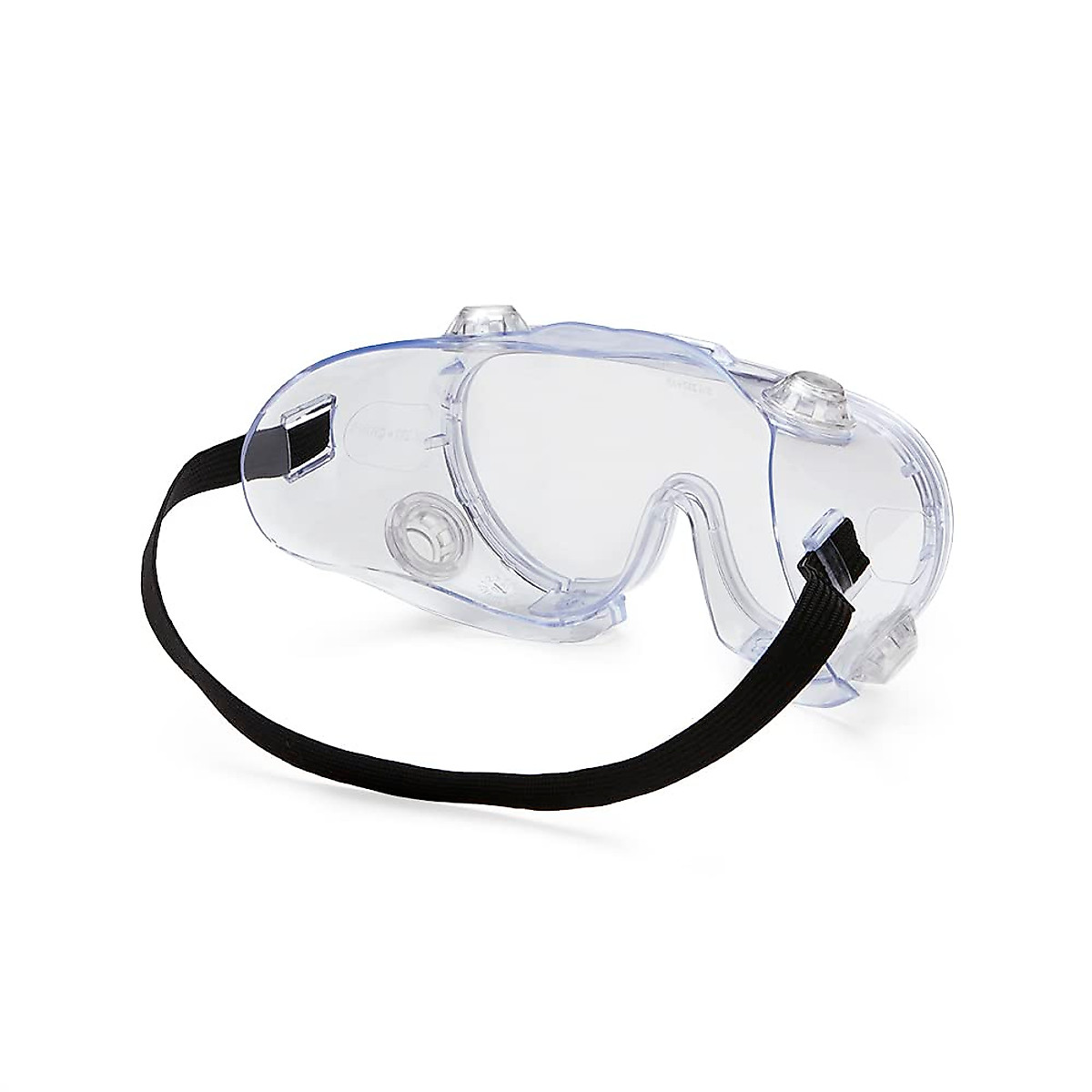 Sellstrom Safety Goggles for Eye Protection, Flexible, Soft Protective Eye Shield for Men and Women with Clear Anti-Fog Lens, Indirect Vent, Black Adjustable Strap, S81210