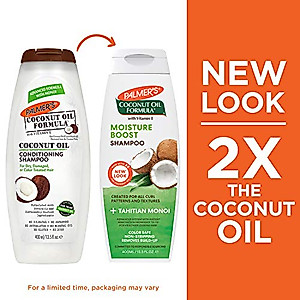 Palmer's Coconut Oil Formula Moisture Boost Conditioning Shampoo, 13.5 fl. oz.