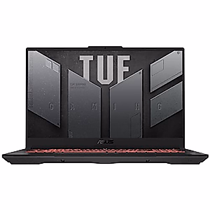 EXCaliberPC 2023 ASUS TUF Gaming A17 FA707NU-DS74 (AMD Ryzen 7 7735HS, 32GB RAM, 1TB NVMe SSD, RTX 4050 6GB, 17.3" 144Hz FHD, Windows 11) Gaming Notebook - Mecha Gray