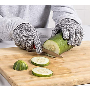 Cutlery-Pro Mesh Level-5 Safety Cutting Gloves, Child Size, 1-Pair, Fits Most Children’s Hands