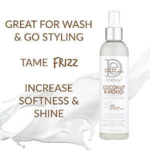 Design Essential Natural Coconut & Monoi Nourishing Leave-in Conditioner - 8 Oz