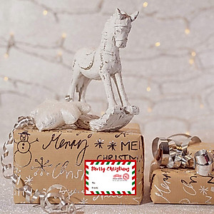 Merry Christmas Stickers,Special Delivery Tag,Christmas Envelope Seals,Holiday Stickers,160 Pcs Per Pack