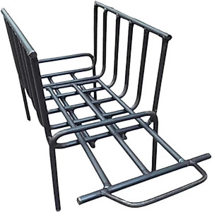 Premium Argentine Grill + Brazier - Iron Argentina Grill - BBQ Parrilla Asado - Sor Pampa Grill (32 x 20 in)