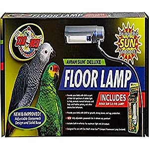 Zoo Med Labs Aviansun Deluxe Floor Lamp with Aviansun