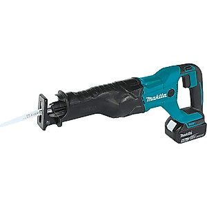 Makita XRJ04T 18V LXT Lithium-Ion Cordless Recipro Saw Kit (5.0Ah)