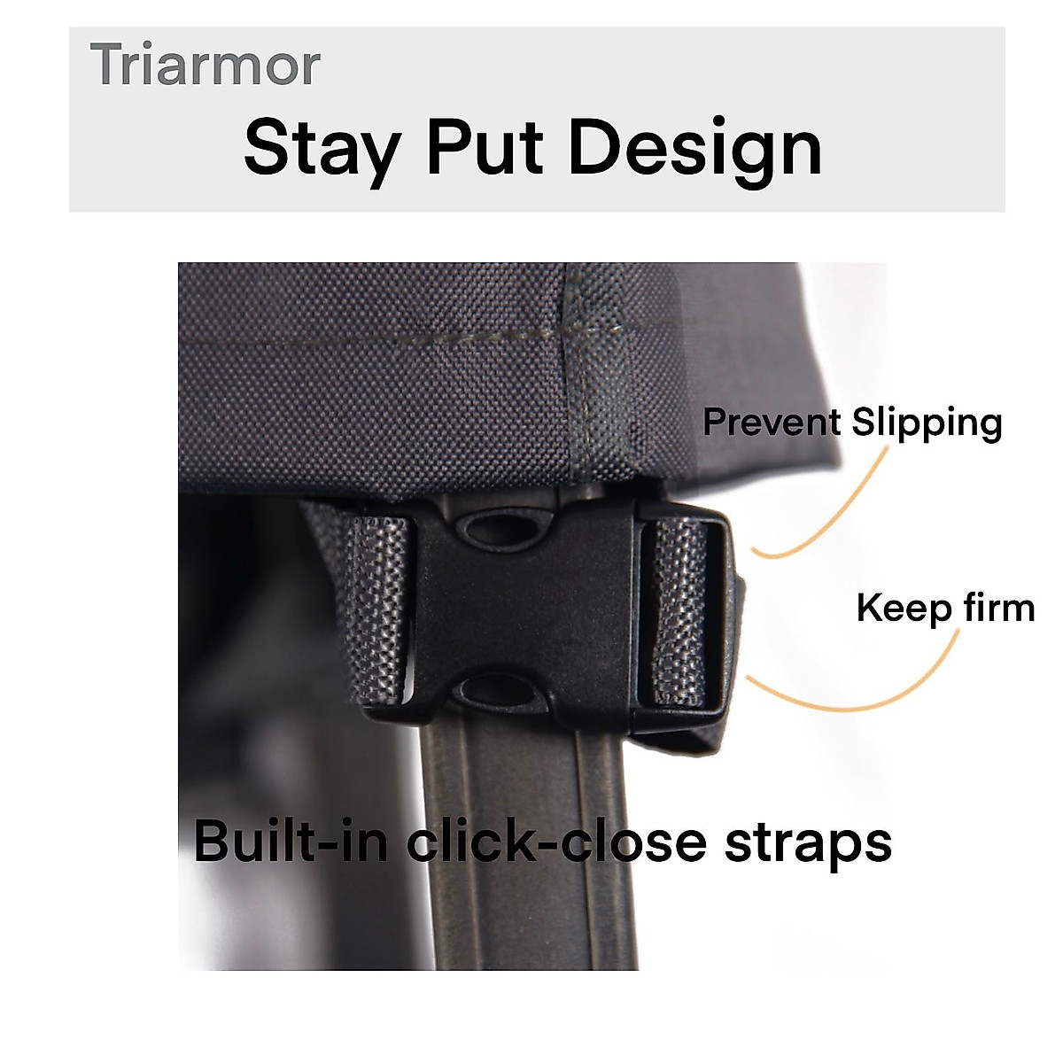 TRIARMOR High Back Patio Chair Cover Waterproof Outdoor Chair Cover