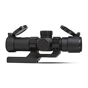 Monstrum Stealth 4x30 Fixed Magnification Scope | Black | MX1 Reticle