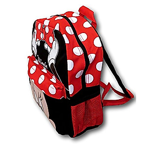 Disney Minnie Mouse Polka Dot 12 inch All Over Toddler Size Backpack
