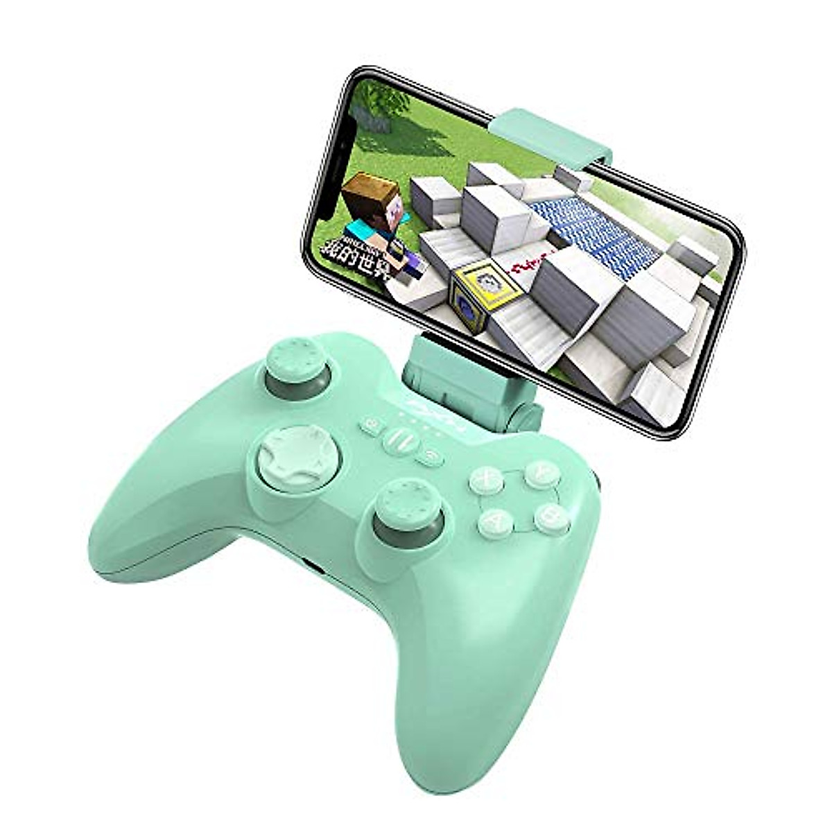 PXN 6603 MFi Controller Wireless Game Controller Portable Joystick Vibration Handle Gamepad for IPhone/IPad/IPod Touch/Apple TV (Green)