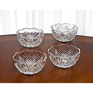 Godinger Dublin Candy Bowls Dish - Set of 4