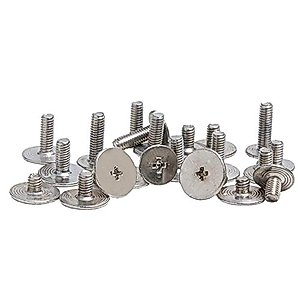 200pcs/lot for Laptop Screws Flat and Thin Head M2/M2.5 for Computer Screws Notebook Screw DK 7mm - (Size: M2.5x2.5) SCRW-105825