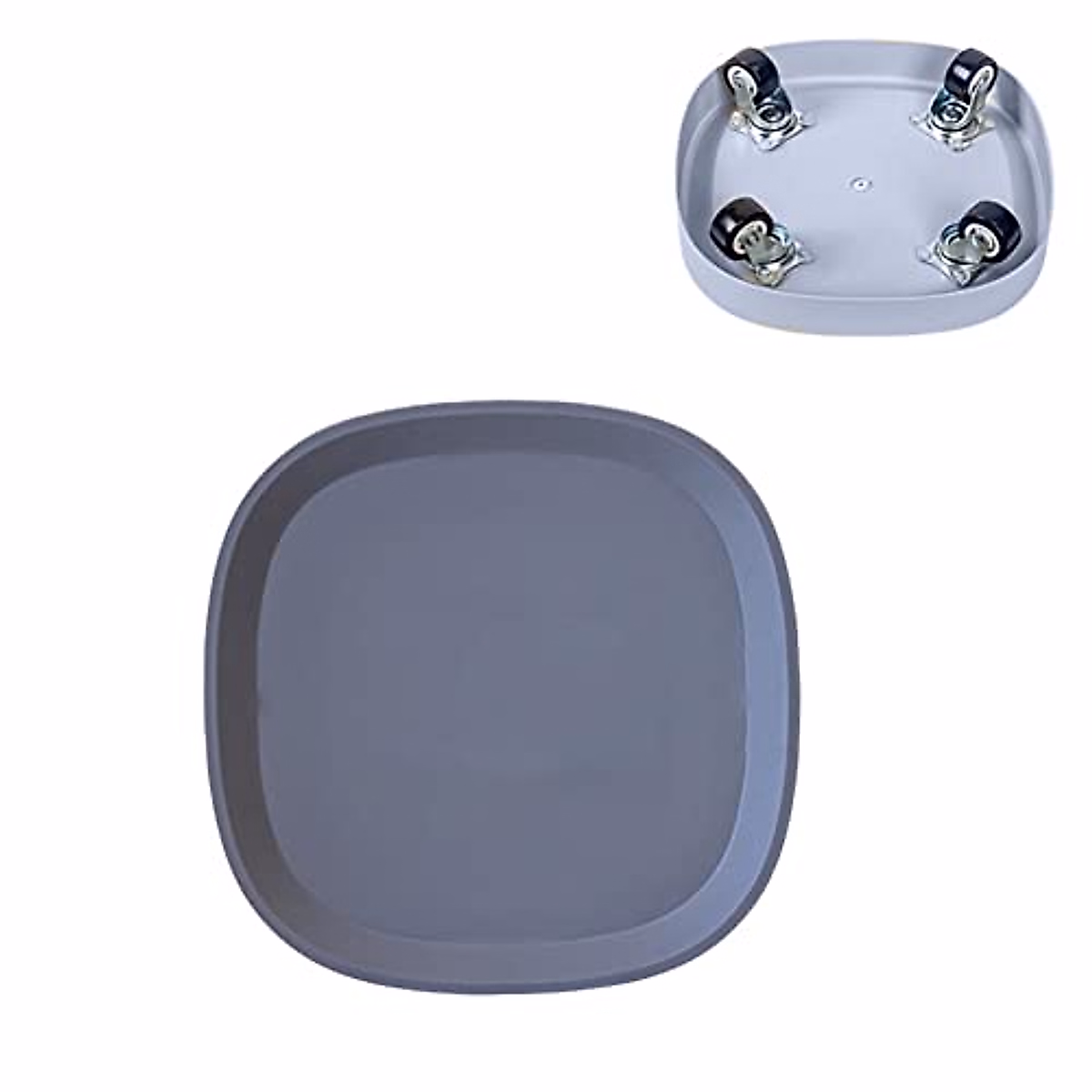 MYBAQ,Plant Caddy,Plant Caddy with Wheels,Plant Dolly,Rolling Plant Stand,Planter Mover, Round Plant Roller Base for Vertical Planting Troughs, Patio Umbrella Base, Plant Pots, Trash Cans.