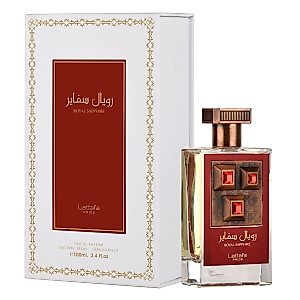 Lattafa Perfumes Royal Sapphire for Unisex Eau de Parfum Spray, 3.4 Ounce
