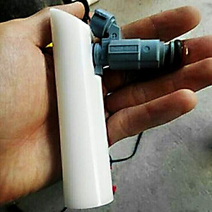 allsun em276 12V DIY Auto Fuel Injector Tester and Cleaner with 2 Adapters, 4 Pluse Modes Powerful Fuel System Vehicle Gasoline Pressure Diesel Short Circuit Protector