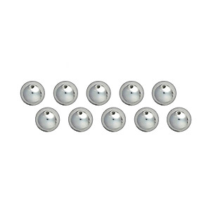 Forbidden Body Jewelry 10pcs Surgical Steel Captive Bead Ring Replacement Balls (4mm)