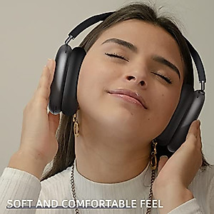 Seltureone Case Compatible for AirPods Max Earpads, Earcup Cover Protector, Silicone Earphone Protective Earpad Cover Accessories for AirPod Max Headphones Ear Pads, Black