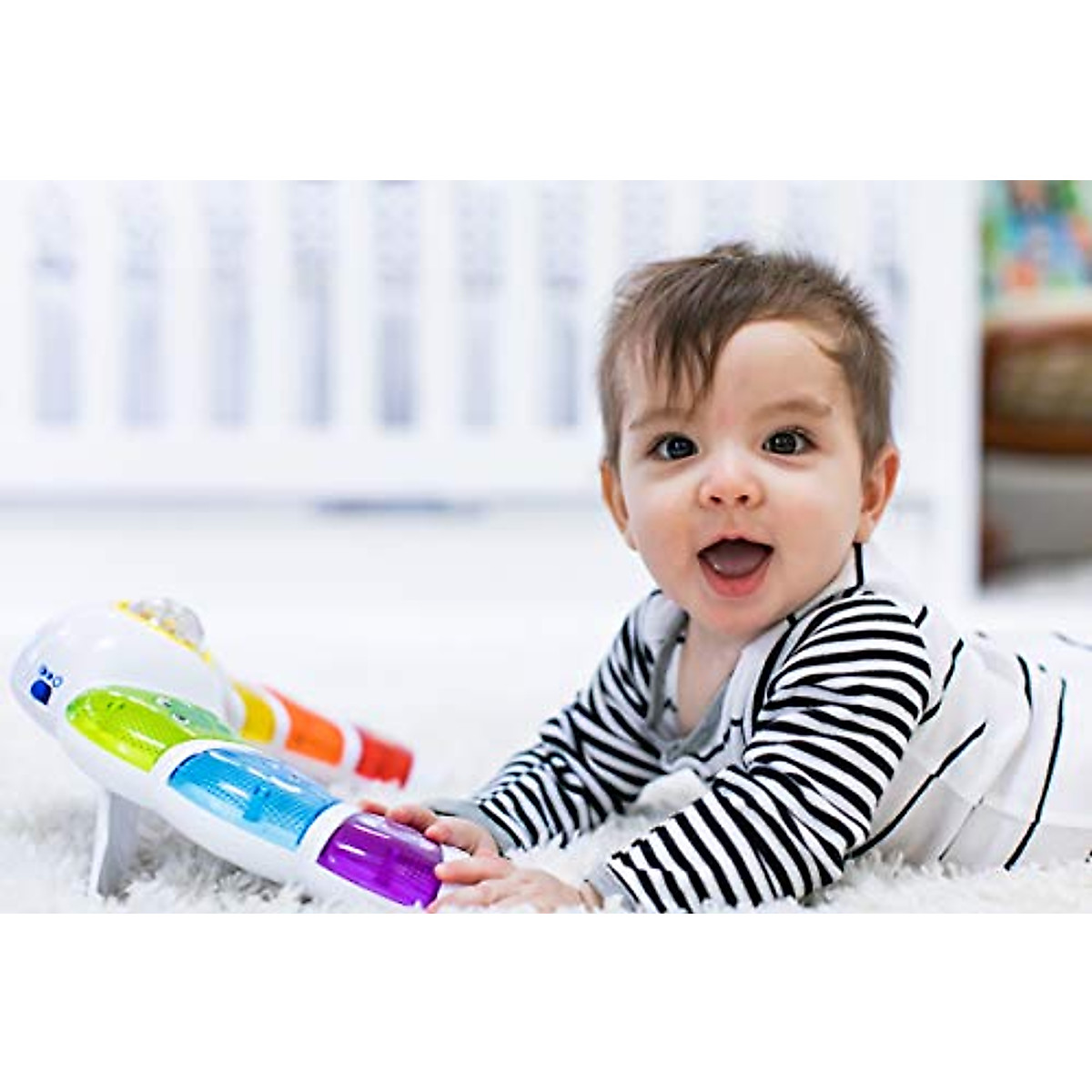Baby Einstein Glow & Discover Light Bar Activity Station, 1 Count (Pack of 1)