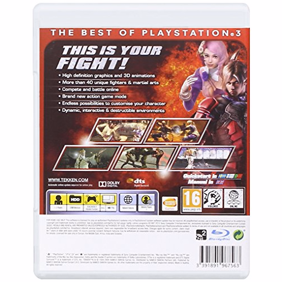 Tekken 6 Essentials (PS3) (UK IMPORT)