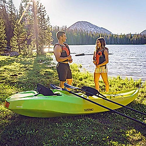 Lifetime 91071 Manta 100 Tandem Kayak, Paddles Included, Yellow/Lime, 10-Foot