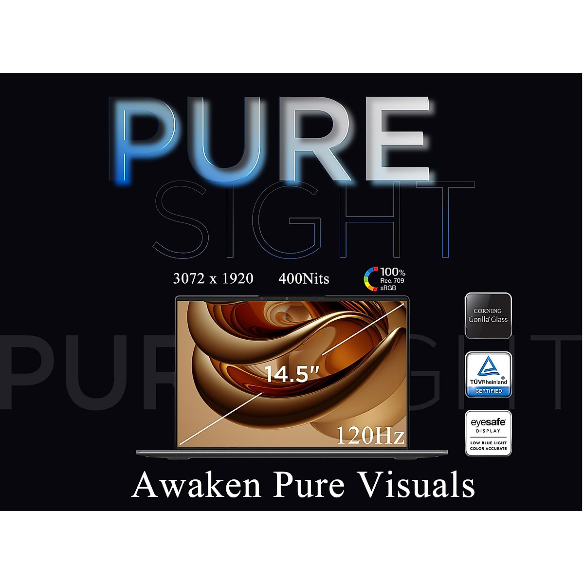 Lenovo Slim 7 Pro X 14.5" 3K 400Nits 120Hz Multi-touch Notebook - TÜV - R9 6900HS - RTX 3050-32GB LPDDR5 6400MHz RAM - Win 11 Pro (32GB RAM | 1TB SSD)