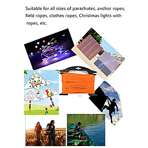 XILEWHZF Line Winder Rope Organizer - Line Winder Rope and Paracord Holder Cord Organizer, Organizer Rope Spooler Accessory Tool Prevent from Knots Recoils and Kinks (6 Pcs)