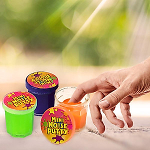Kicko Slime Bulk Set of 48 Multicolored - Mini Noise Putty Toys Collection - Fun Kids Tactile Sensory Play, Stimulation Toy - Slime Set Gifts for Students - for Boys and Girls Ages 3+