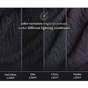 California Design Den 100% Cotton Blanket Queen Size/Full Size, Lightweight & Breathable Bed Blanket for Summers, Herringbone Design, Light Gray Queen Blanket, All-Season Throw (Light Gray)